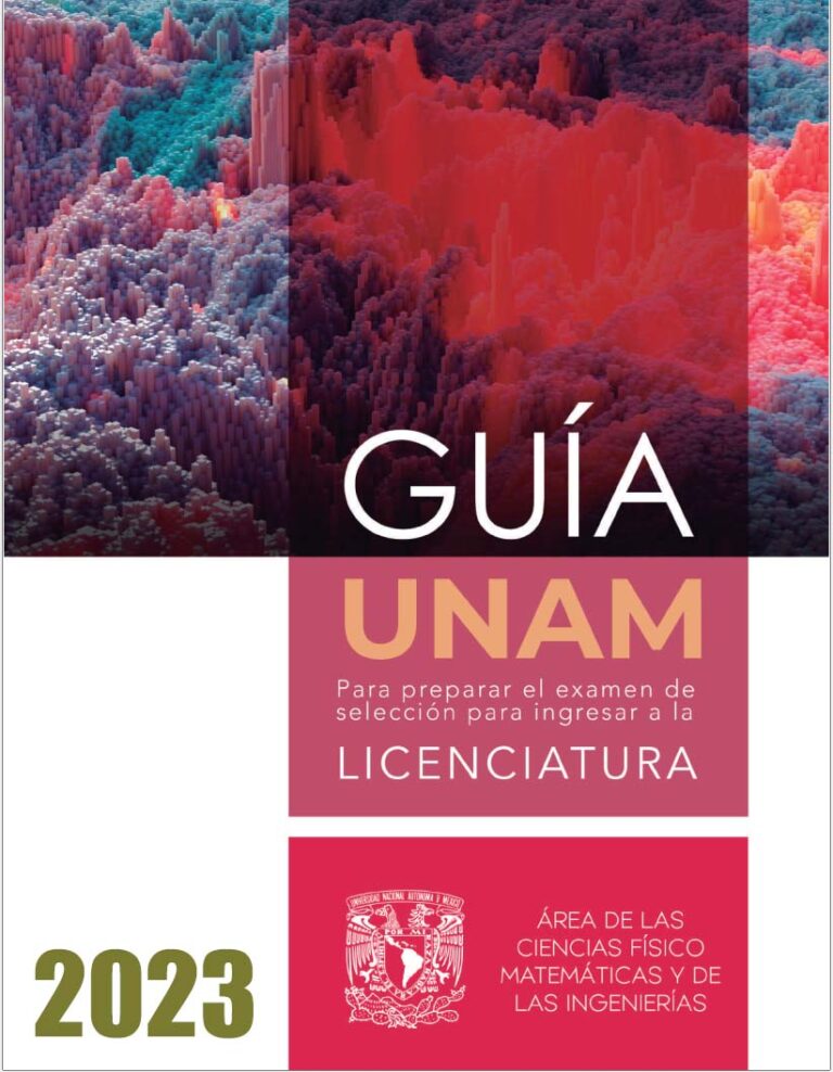 Guía UNAM 2024 Descarga PDF GRATIS de todas las Áreas